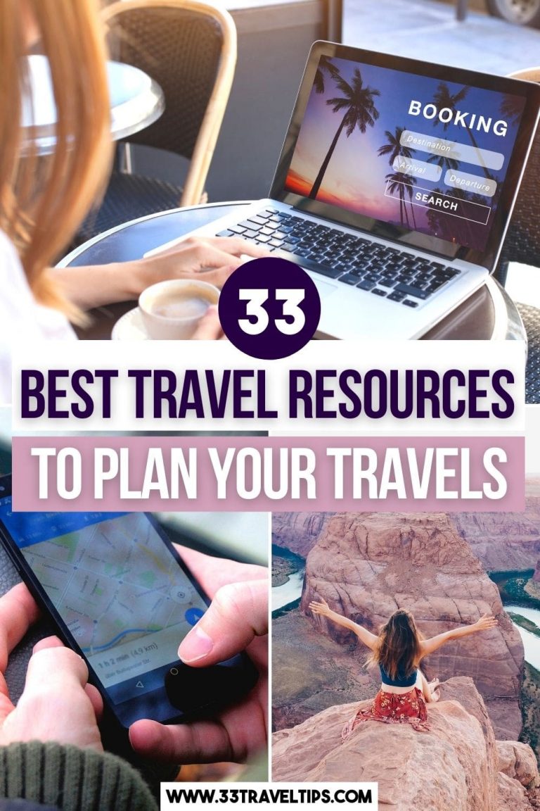 33 Travel Resources: The Best Tools for All Your Travels