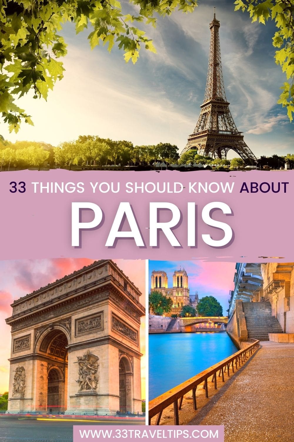 33 Cool and Interesting Facts About Paris • 33 Travel Tips