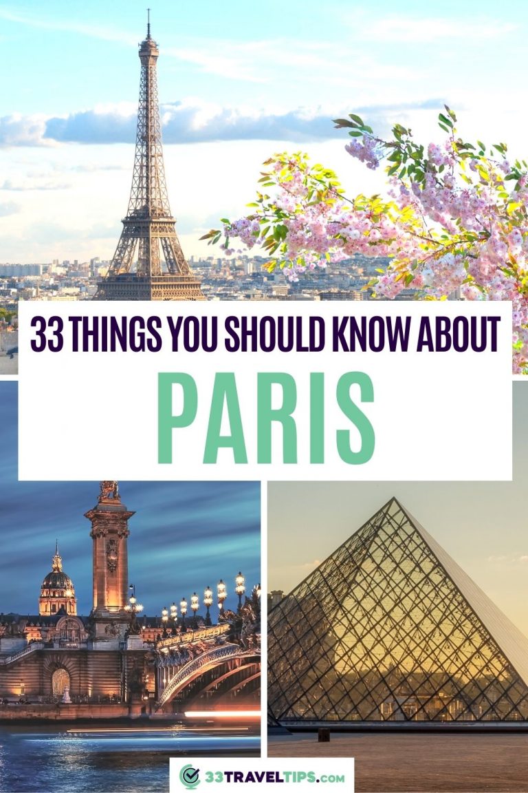 33 Cool and Interesting Facts About Paris • 33 Travel Tips